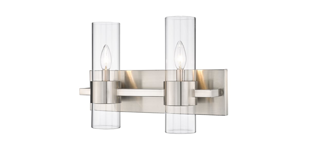 Z-Lite 343-2V-BN Lawson 2 Light 17" Wide Vanity Strip | Ferguson Home