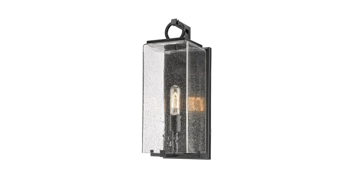 Z-Lite 592M-BK Sana 19" Tall Outdoor Wall Sconce | Ferguson Home