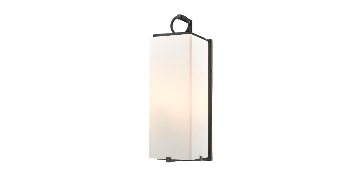Z-Lite 593B-BK Sana 3 Light 25" Tall Outdoor Wall Sconce | Ferguson Home