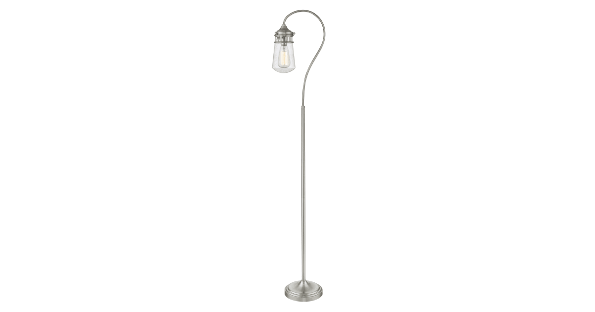 Z-Lite FL120-BN Celeste Single Light 58" Tall Floor Lamp with Jar Style ...