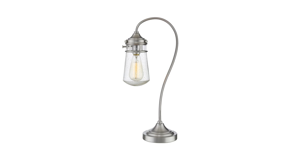 Z-Lite TL120-BN Celeste Single Light 21" Tall Table Lamp with Jar Style ...
