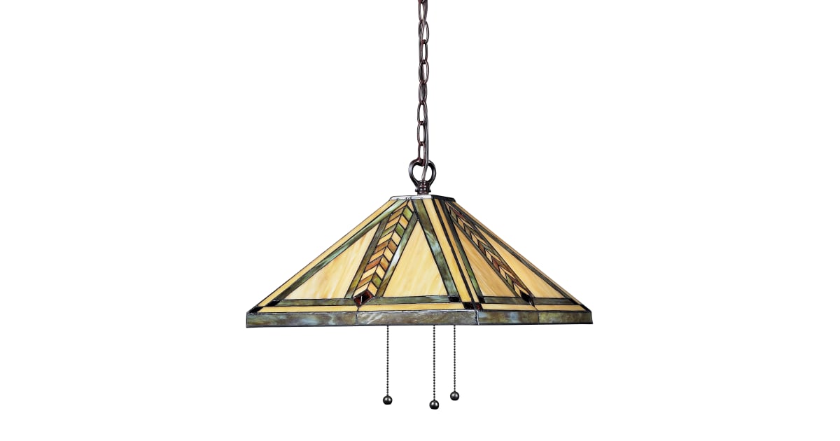 Z-Lite Z18-45-03B Shalimar 3 Light Full Sized Pendant with Multi ...