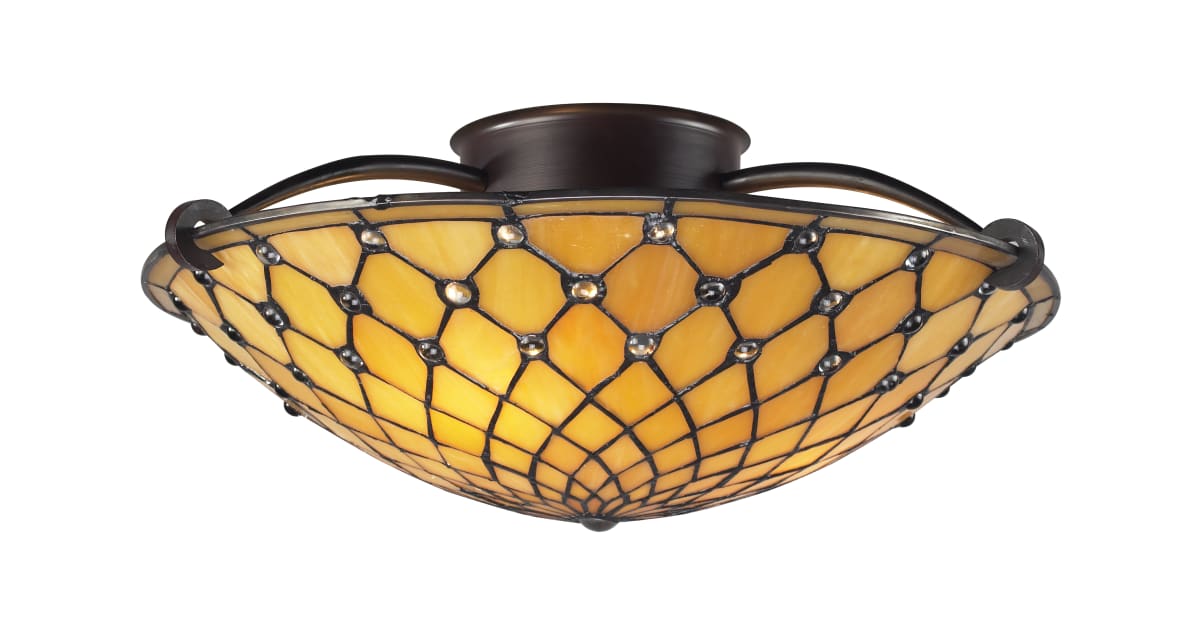 Z-Lite Z16-14SF 3 Light Semi Flush Mount Ceiling Fixture with Glass Round Shade from the ...