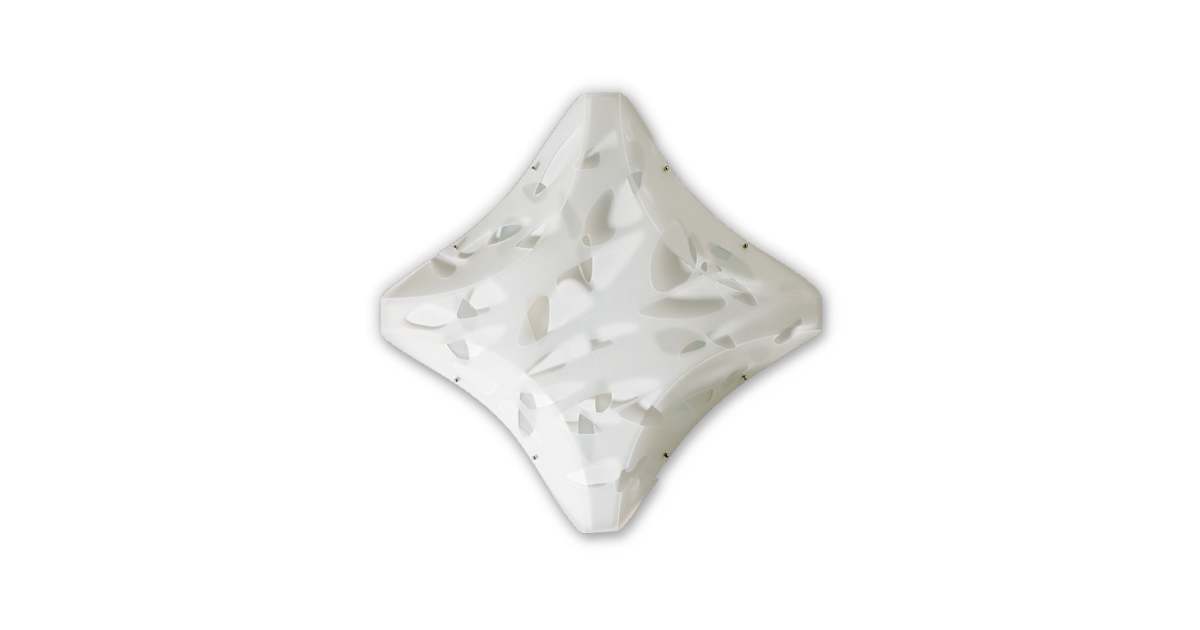 Zaneen D12-2024 Plana 28.3" Flush Mount 4 Light Ceiling Fixture ...