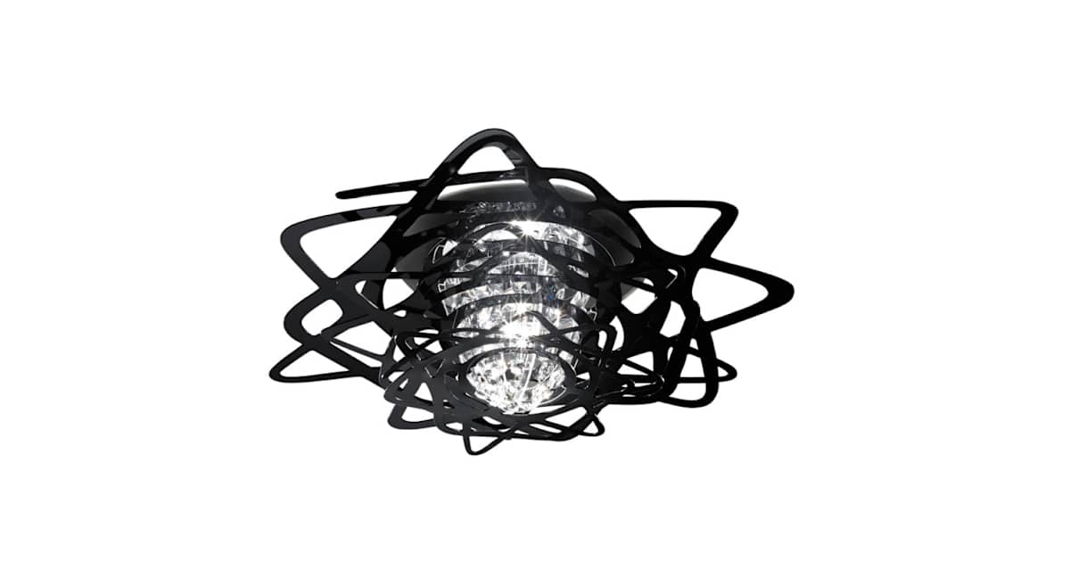 Zaneen D12-2030 Aurora Mini 24.4" Flush Mount 1 Light Ceiling Fixture ...