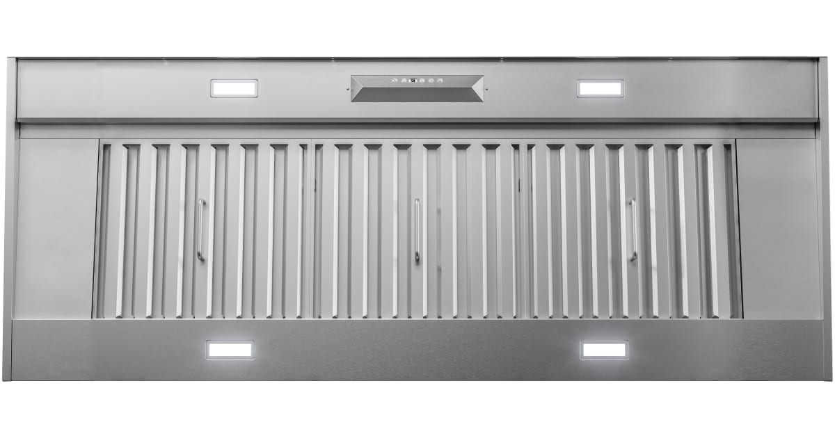 Zephyr AK9358BS 350 - 1200 CFM 60 Inch Wide Range Hood Insert with ...
