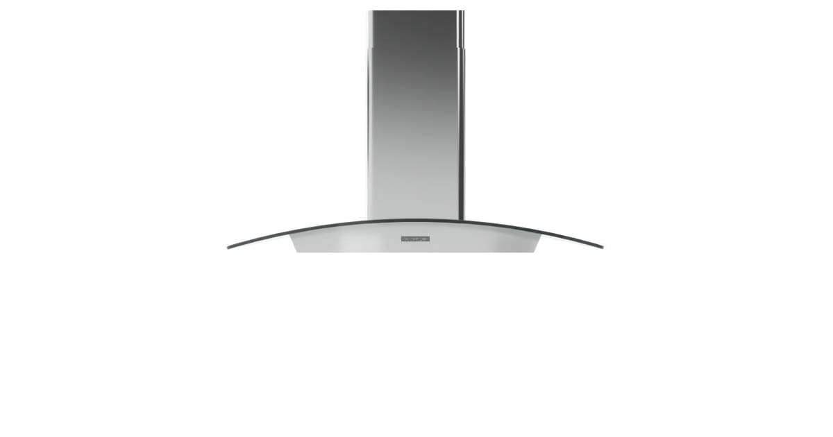 Zephyr BML-E36BG Brisas 290 - 600 CFM 36 Inch Wide Island Mount Range ...