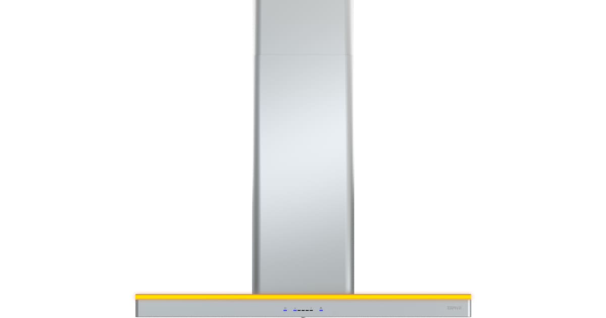 Zephyr ZLU-M90CS Luce Wall 290 - 600 CFM 36 Inch Wide Wall Mounted ...