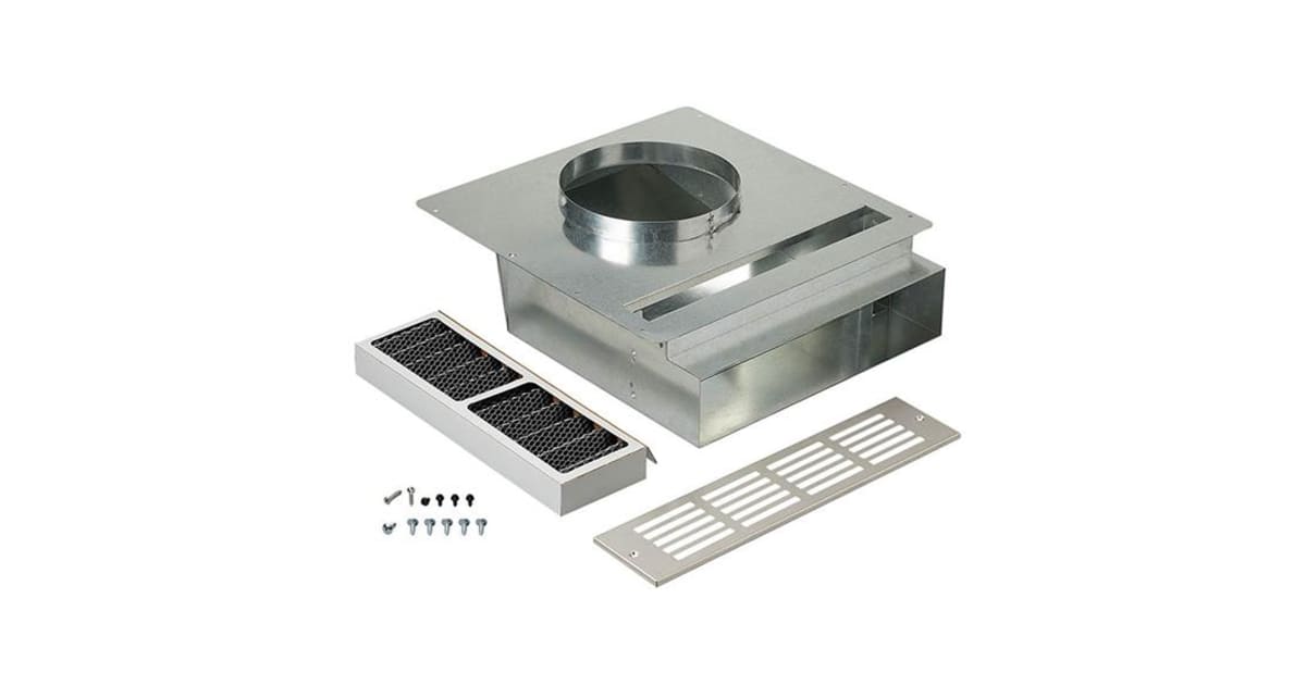 Zephyr ZRC-00LF Recirculating Kit for Lift Series Downdraft Range Hoods ...