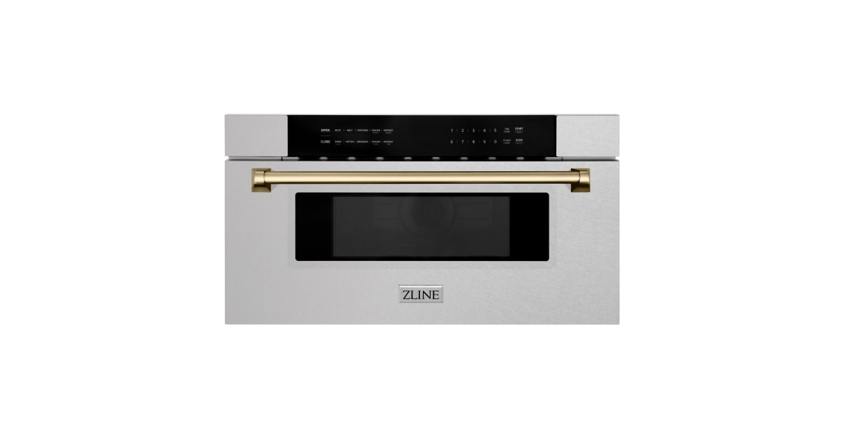 ZLINE MWDZ-30-SS-CB Autograph Edition 30 Inch Wide 1.2 Cu. Ft. 1000 ...