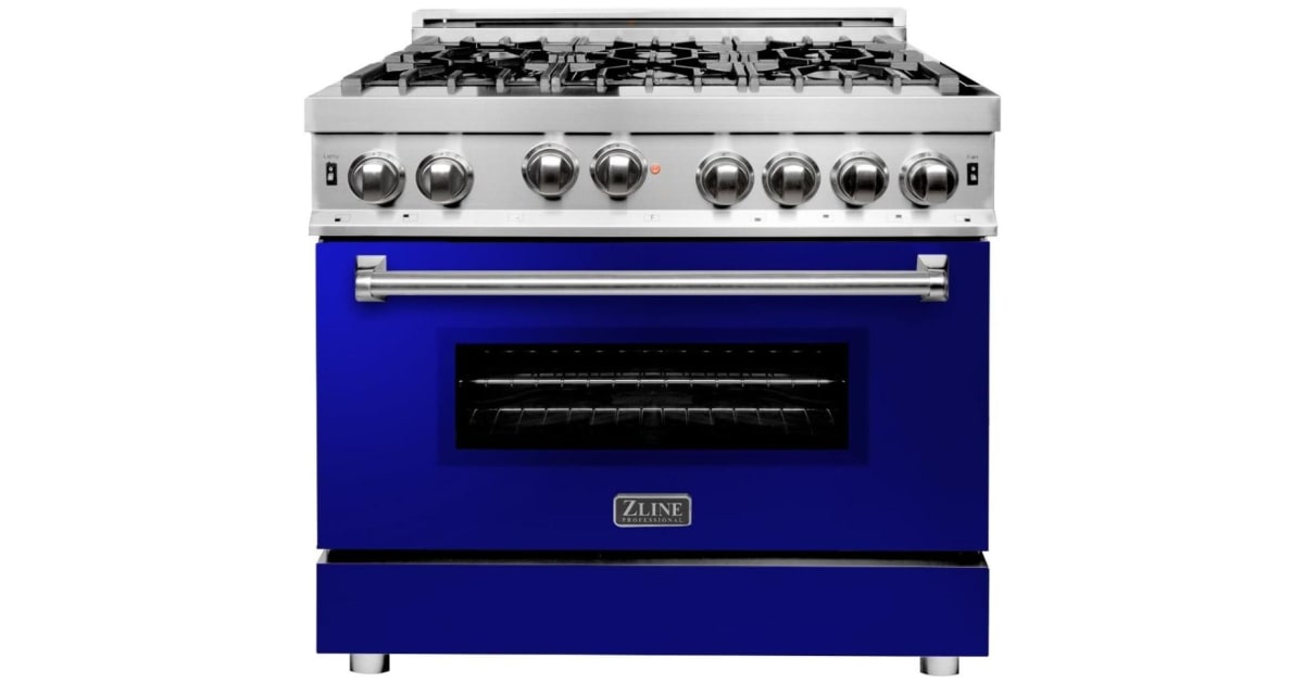 ZLINE RA-BG-36 Legacy 36 Inch Wide 4.6 Cu. Ft. Free Standing Dual Fuel ...