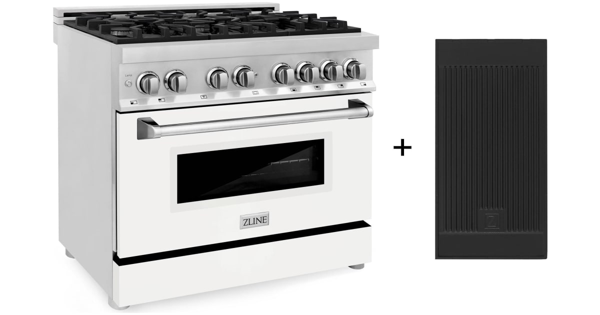 ZLINE RA-WM-GR-36 Legacy 36 Inch Wide 4.6 Cu. Ft. Free Standing Dual ...