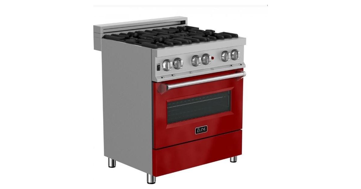 ZLINE RAS-RG-30 Legacy 30 Inch Wide 4 Cu. Ft. Free Standing Fingerprint ...