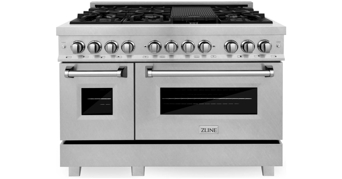 ZLINE RAS-SN-48 Legacy 48 Inch Wide 6 Cu. Ft. Free Standing Fingerprint ...