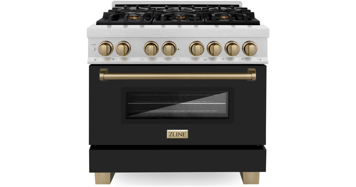 ZLINE RASZ-BLM-36-CB Autograph Edition 36 Inch Wide 4.6 Cu. Ft. Free ...