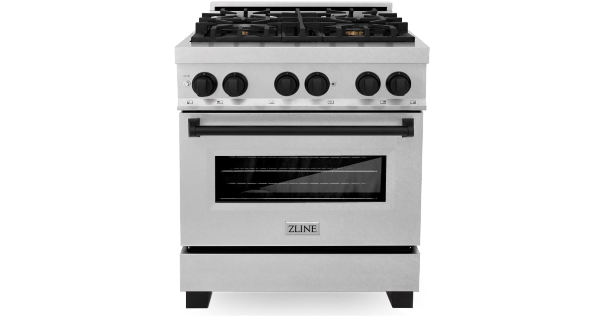 ZLINE RASZ-SN-30-MB Autograph Edition 30 Inch Wide 4 Cu. Ft. Free ...