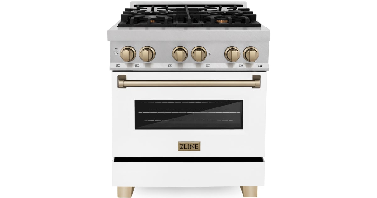 ZLINE RASZ-WM-30-CB Autograph Edition 30 Inch Wide 4 Cu. Ft. Free ...