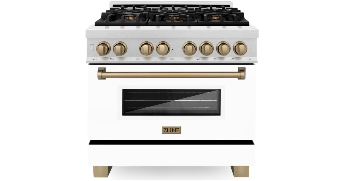 ZLINE RASZ-WM-36-CB Autograph Edition 36 Inch Wide 4.6 Cu. Ft. Free ...