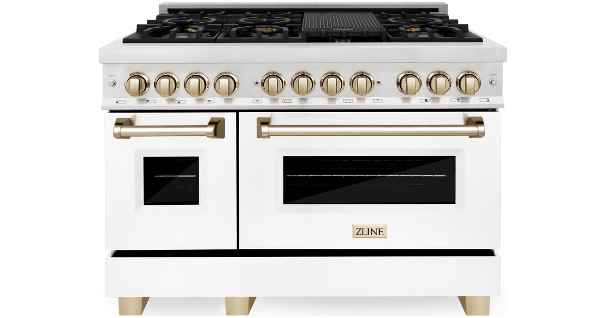 ZLINE RASZ-WM-48-G Autograph Edition 48 Inch Wide 6 Cu. Ft. Free ...