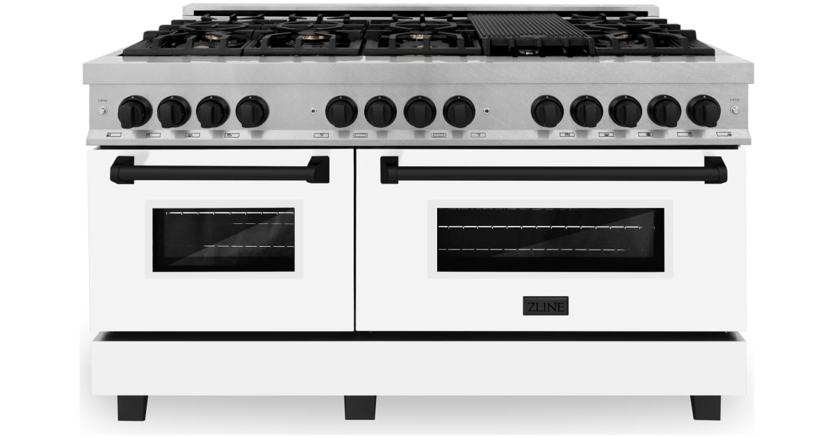 ZLINE RASZ-WM-60-MB Autograph Edition 60 Inch Wide 7.4 Cu. Ft. Free ...