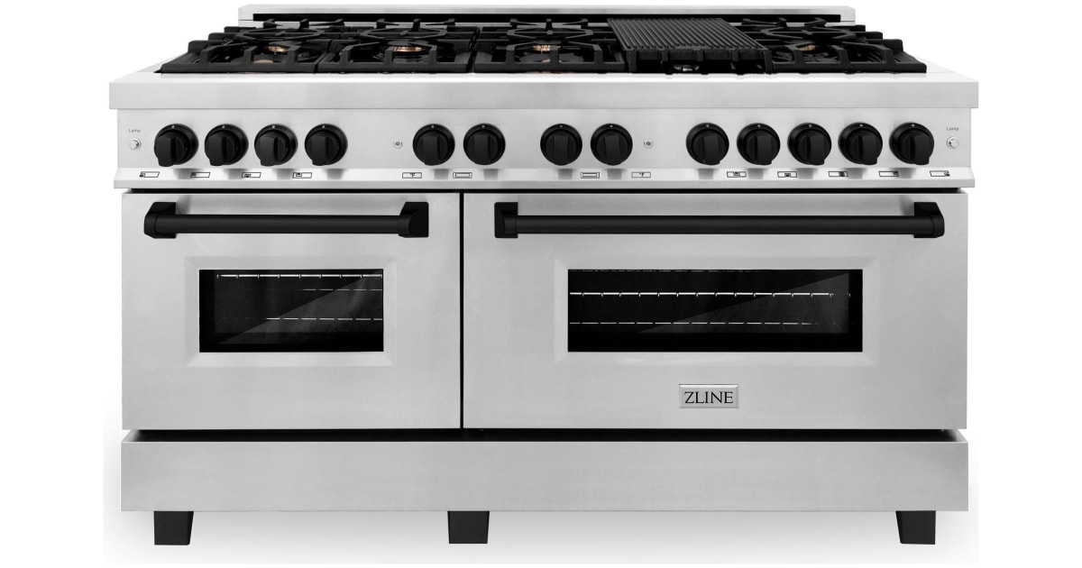 ZLINE RAZ-60-MB Autograph Edition 60 Inch Wide 7.4 Cu. Ft. Free ...