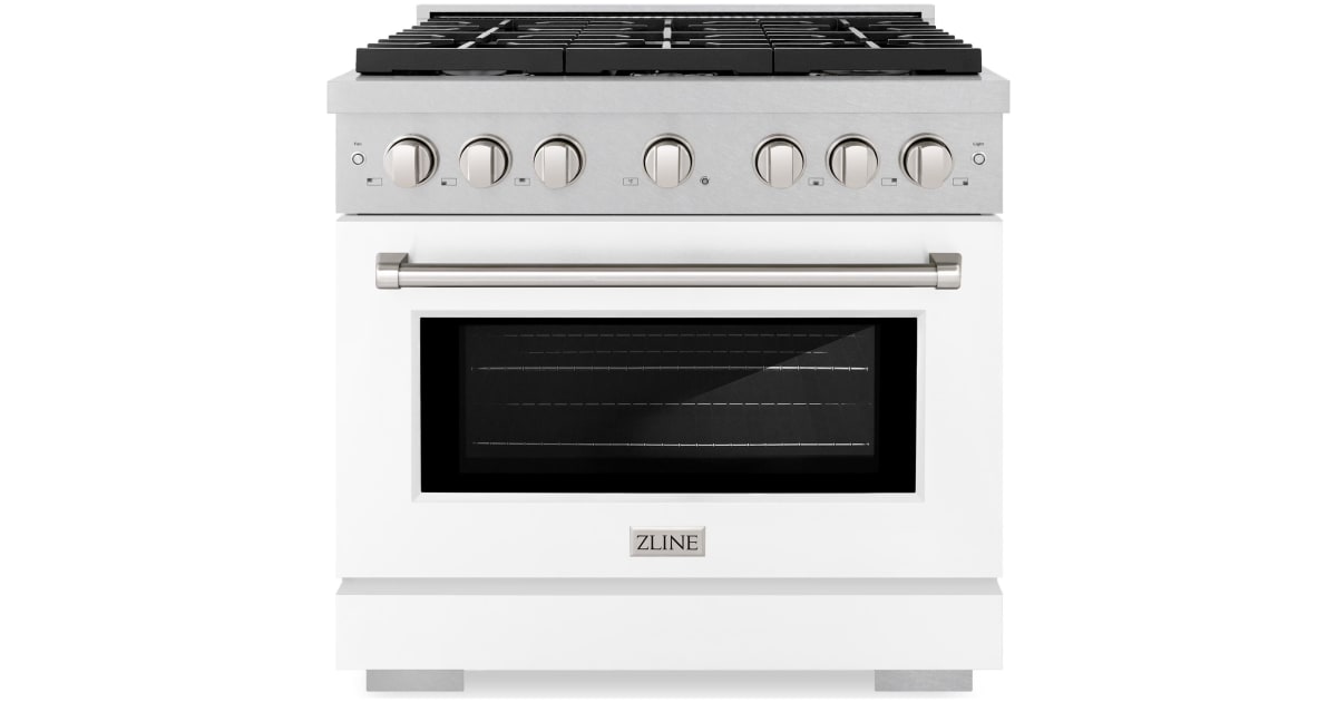 ZLINE SGRS-WM-36 Paramount 36 Inch Wide 5.2 Cu. Ft. Free Standing ...
