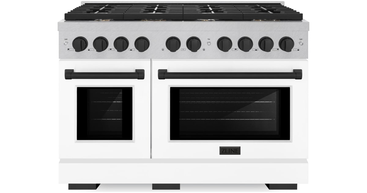 ZLINE SGRSZ-WM-48-MB Autograph Edition 48 Inch Wide 6.7 Cu. Ft. Free ...