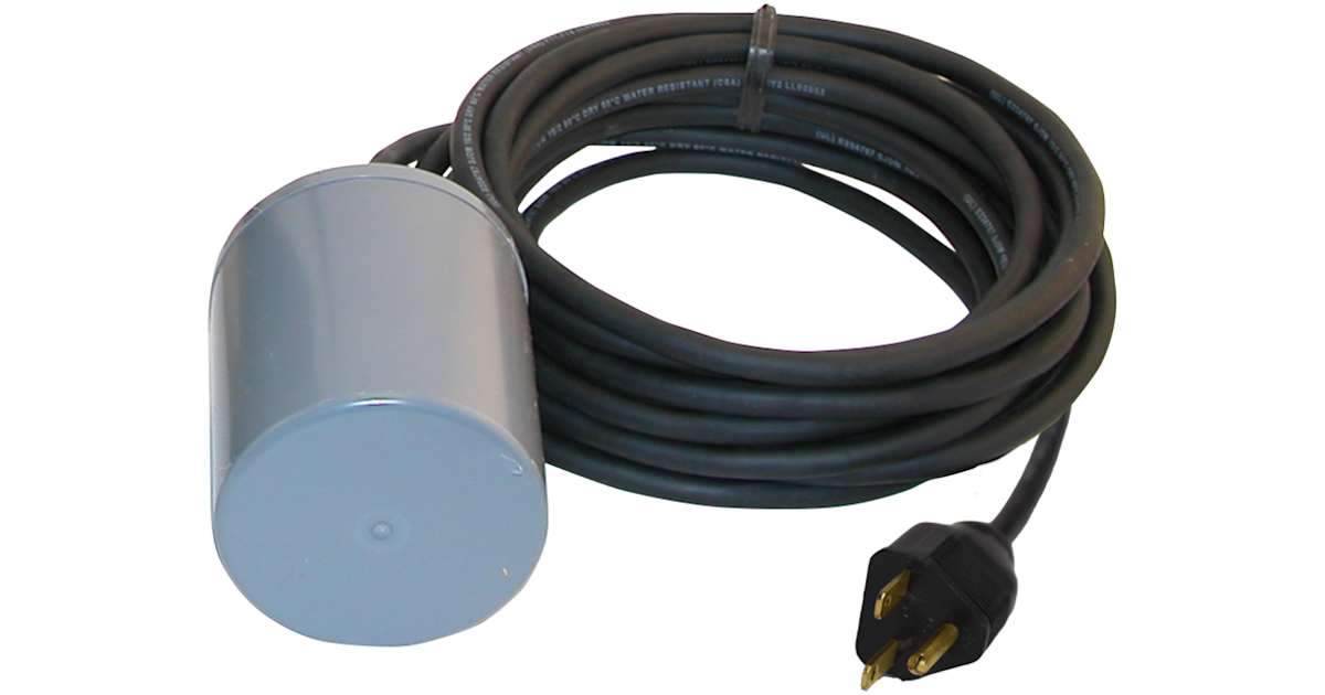 Zoeller 10-0559 Switch-Mate Piggyback Variable Level Float Switch 230V ...