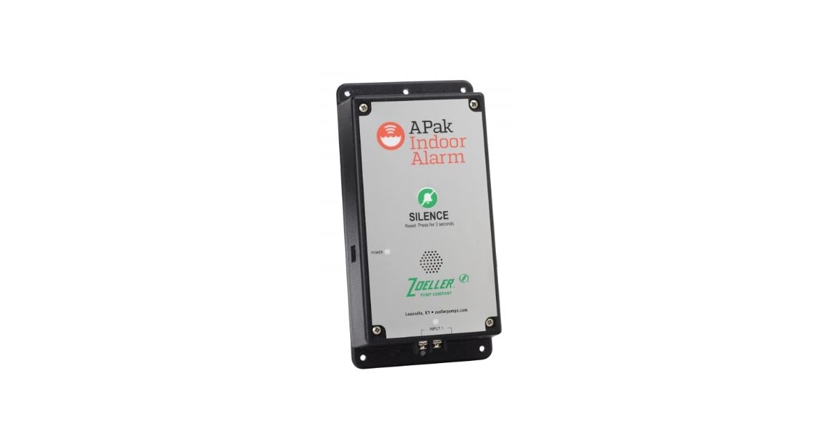 Zoeller 10-4012 APak Control Enabled Indoor Alarm System with ...