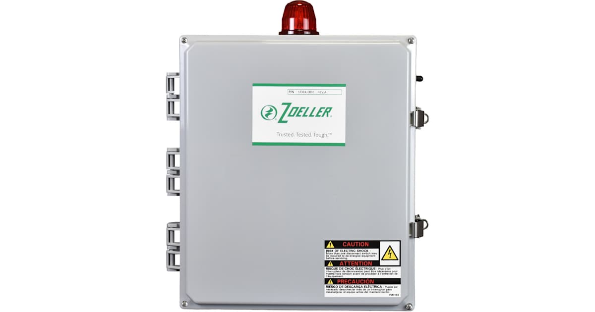 Zoeller 124F4-0001 Duplex Pivot Pro Control Panel, 9-14 Amps | Ferguson ...