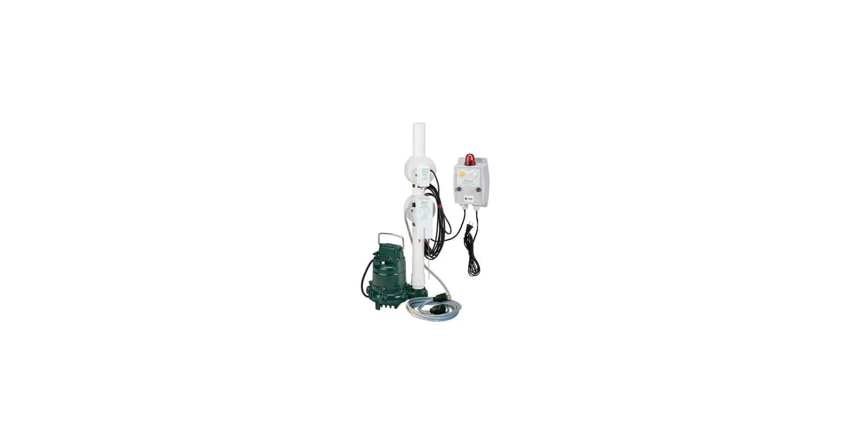 Zoeller 940-0005 3/10 HP 115V Effluent Pump with Switch Accessory ...