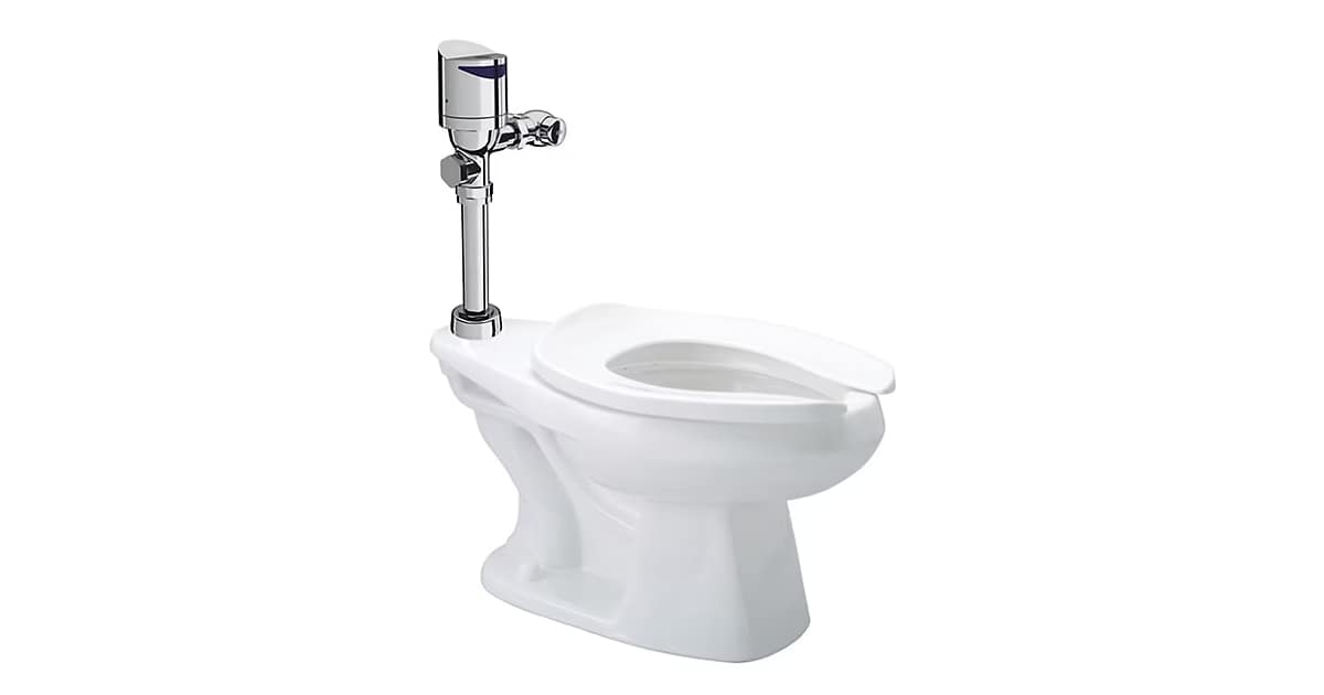 Zurn Z.WC3.S.TM Zurn One Sensor Floor Mounted Toilet System with 1.1 ...