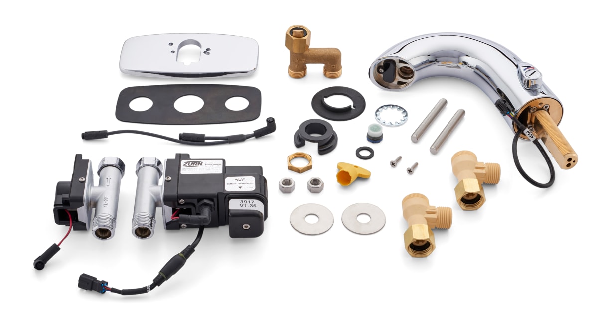 Zurn Z6950-XL-IM-S-CP4-E Aqua-FIT 1.5 GPM Single Hole Electronic ...