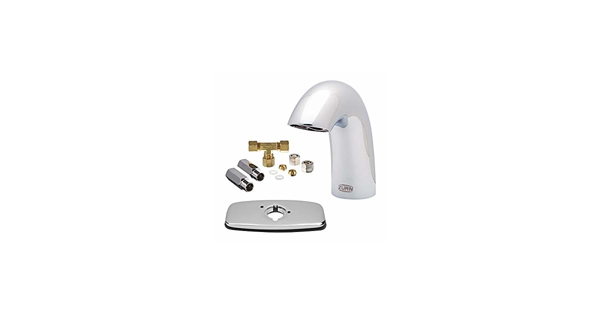 Zurn Z6950-XL-S-CP4-F-MT Aqua-FIT 0.5 GPM Single Hole Electronic ...