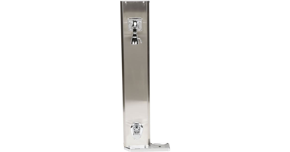 Zurn Z7530 Thermostatic Shower Panel with Shower Head, Shower Arm ...