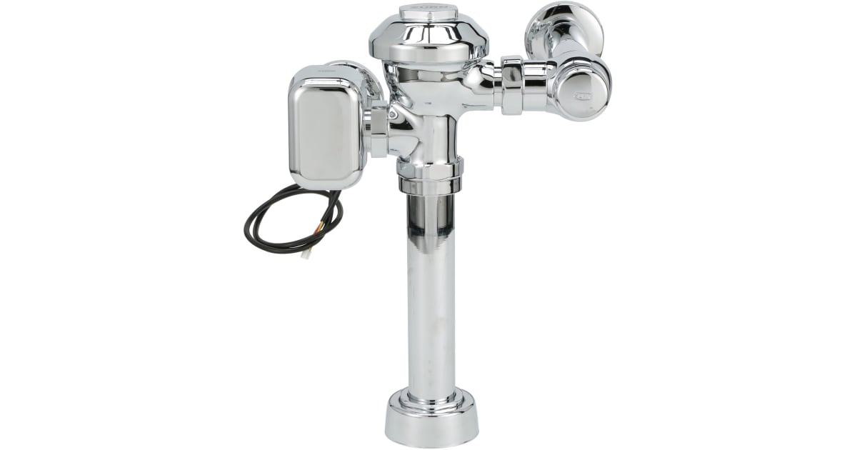 Zurn ZEMS6000AV-HET AquaSense 1.28 GPF Electronic Toilet Flushometer ...