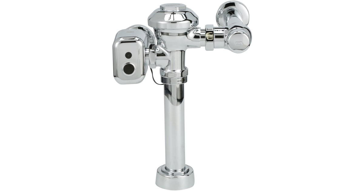 Zurn ZEMS6000AV-IS AquaSense 3.5 GPF Electronic Toilet Flushometer ...