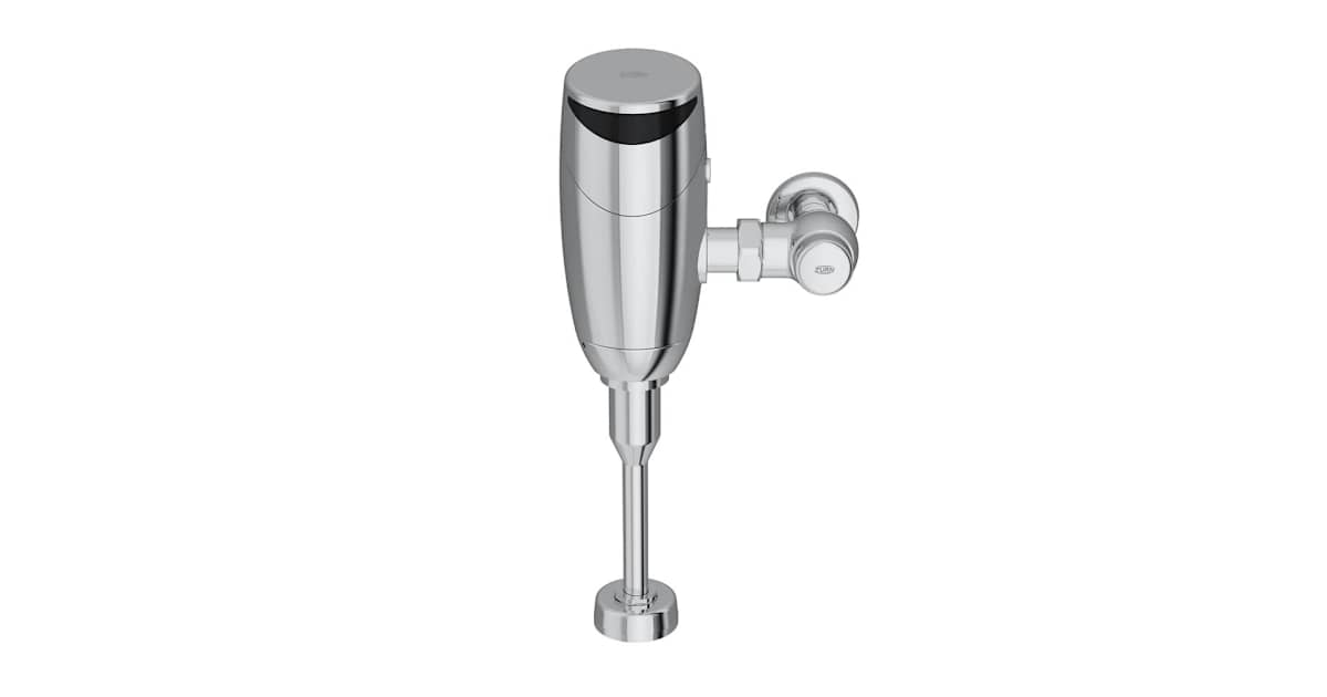 Zurn ZER6003AV-EWS-HYD 0.5 GPF Wall Mounted Sensor Urinal Flushometer ...