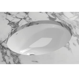 Rohl ERUB2217OVWH Eirene 22-3/8" Oval Limestone Undermount | Build.com