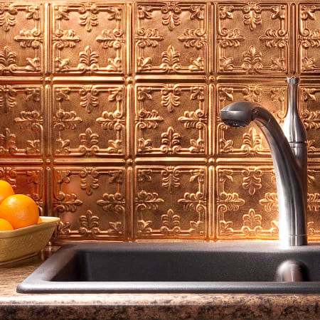 ACP N5731 Fasade 18" x 24 Traditional 10 Vinyl Wall Tile Kit - 5 Panels ...