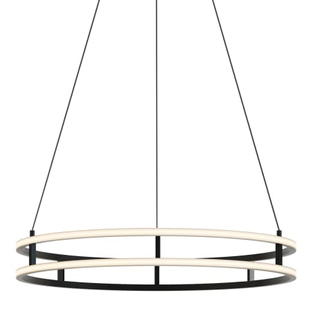 AFX GEMP32LAJUDBK Gemini 32" Wide LED Ring Chandelier | Ferguson Home