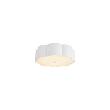 Alora Lighting FM603314AW Blossom 3 Light 14" Wide Flush Mount Drum ...