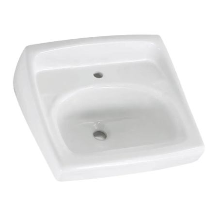 American Standard 0356921.020 Lucerne 20-1/2" Wall Mounted Porcelain ...
