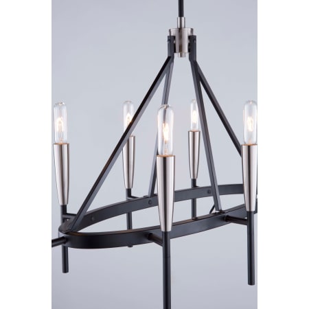 Artcraft Lighting AC11418 Flute 8 Light 18" Wide Taper Candle Linear ...