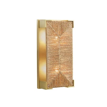 Arteriors DWC47 Finnegan 16" Tall Wall Sconce with Jute Rope Shade ...