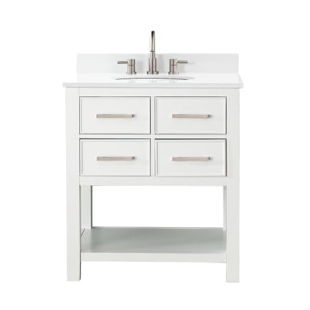 Avanity BROOKS-VS30-CG-EW Brooks 32" Free Standing Single Basin Vanity ...