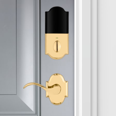 Baldwin 85306003ZWRENT Touchscreen Canterbury Z-Wave Right Handed ...