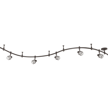 Bellevue MVTRK7845WBRZ Meagher 5 Light 108" Wide LED Track Kit with ...