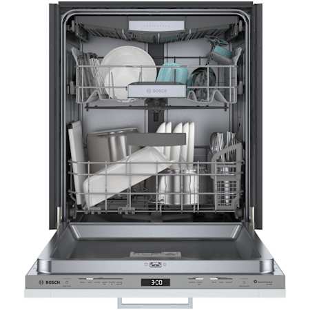 Bosch SHV78CM3N 800 Series 24 Inch Wide 16 Place Setting Built-In Panel ...