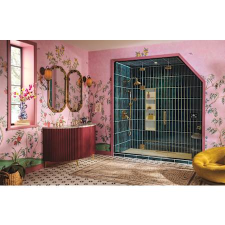 Brizo 87465-BNX Beauclere 1.75 GPM Multi Function Shower Head ...